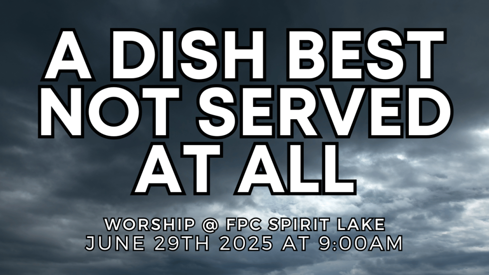 A Dish Best Not Served At All